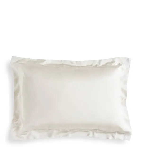 Gingerlily Silk Oxford Pillowcase - Ivory