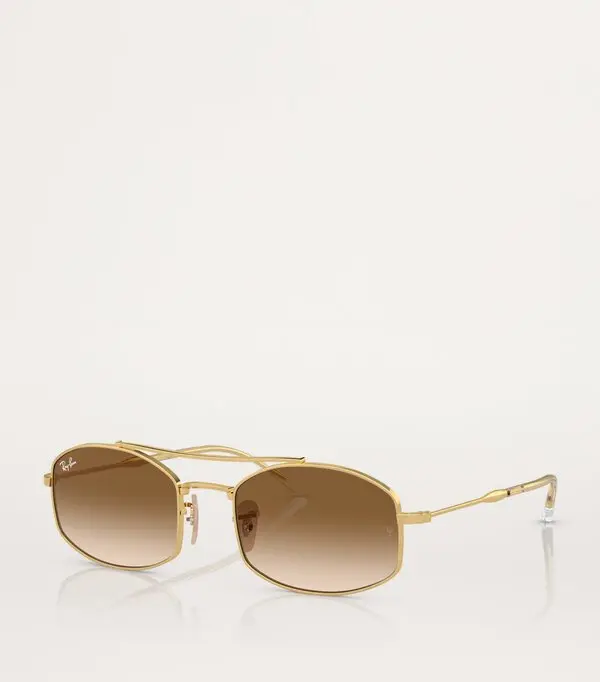 Ray-ban Metal Rb3719 Sunglasses - Gold