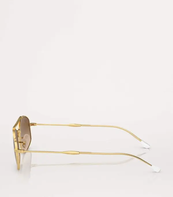 Ray-ban Metal Rb3719 Sunglasses - Gold
