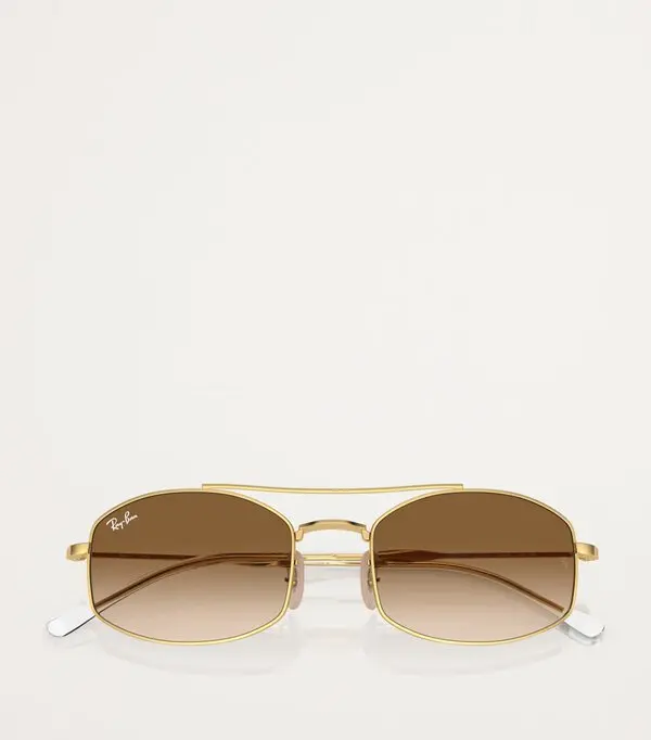 Ray-ban Metal Rb3719 Sunglasses - Gold
