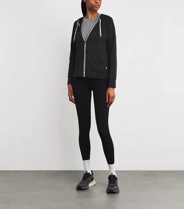 Vuori Halo Performance 2.0 Zip-up Hoodie - Black