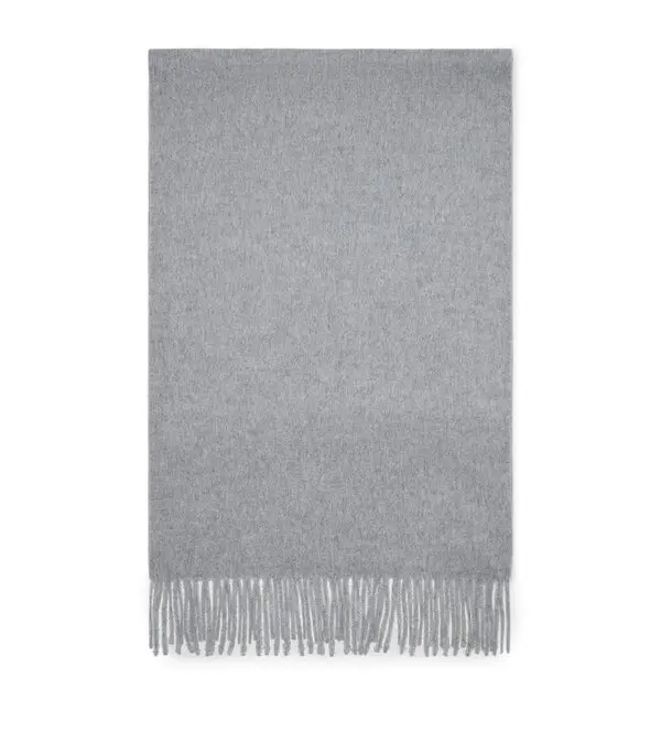 Brunello Cucinelli Cashmere Scarf - Grey