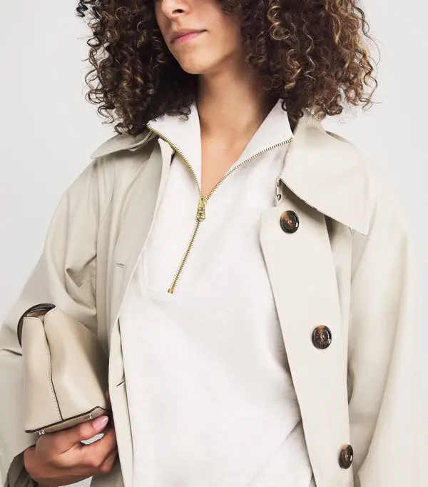 Varley Doublesoft Hawley Half-zip Sweatshirt - Ivory