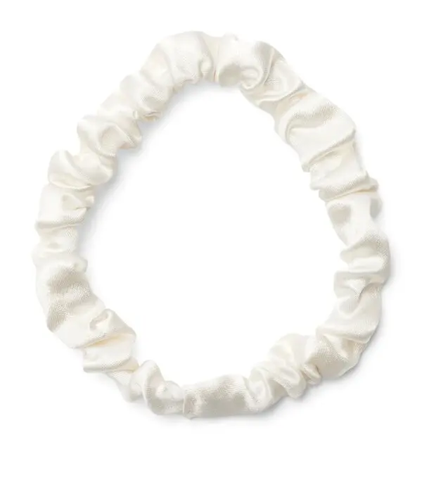 HYOUMANKIND Silk Face Cloth And Hair Tie Bundle
