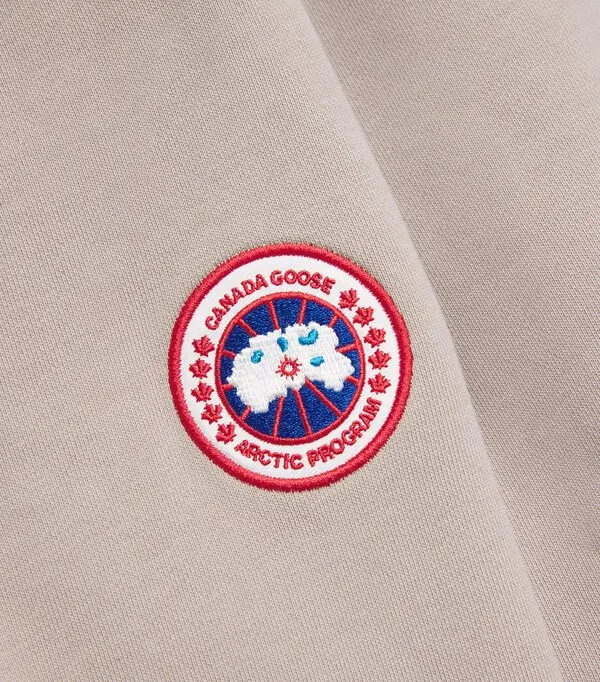 Canada Goose Cotton Huron Hoodie - Silver