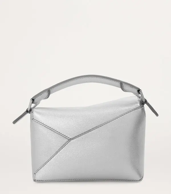 Loewe Mini Leather Puzzle Edge Top-handle Bag