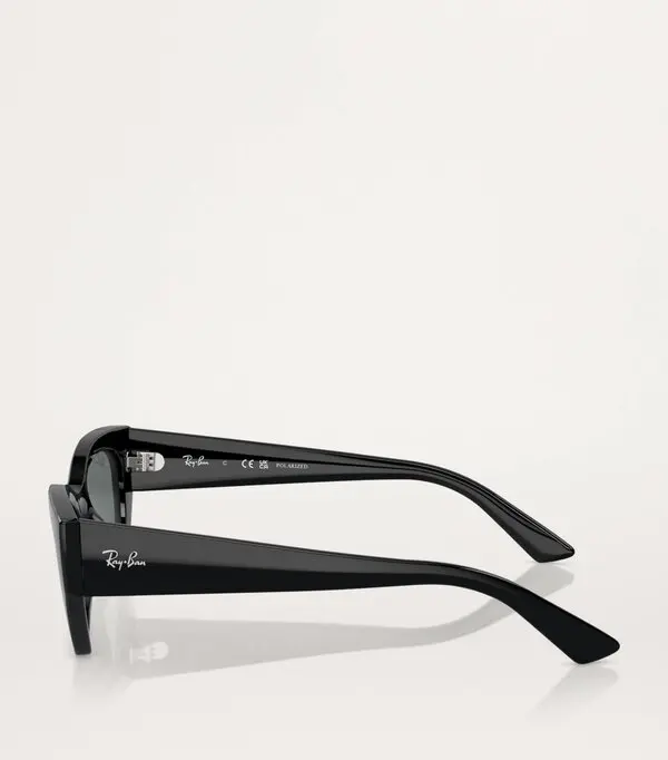 Ray-ban Zena Cat Eye Sunglasses - Black