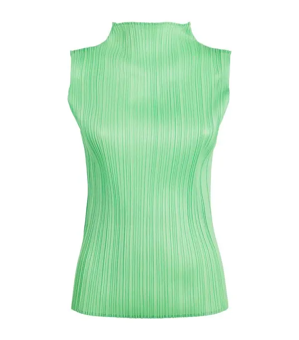 Issey Miyake Sleeveless Top - Green