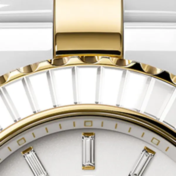 Chanel Yellow Gold, Ceramic And Diamond J12 Calibre 12.2 Watch
