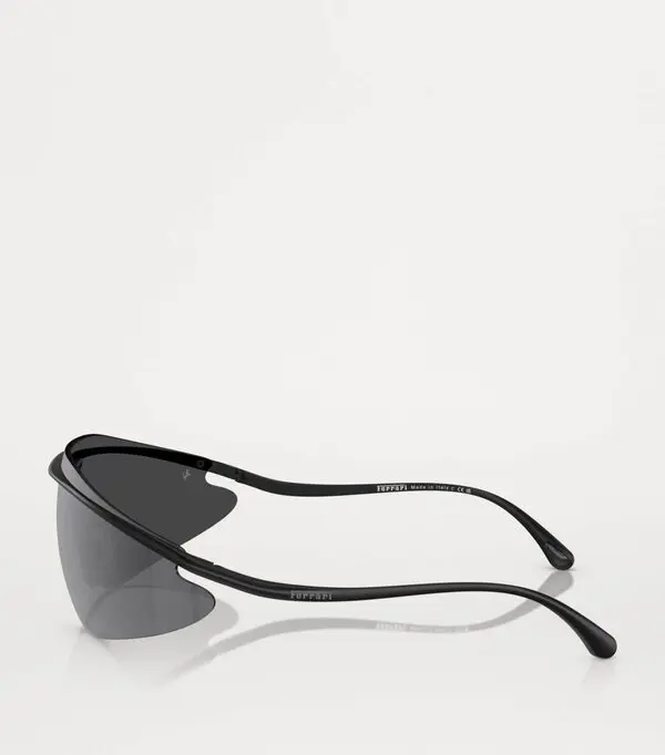 FERRARI Metal Irregular Sunglasses - Black