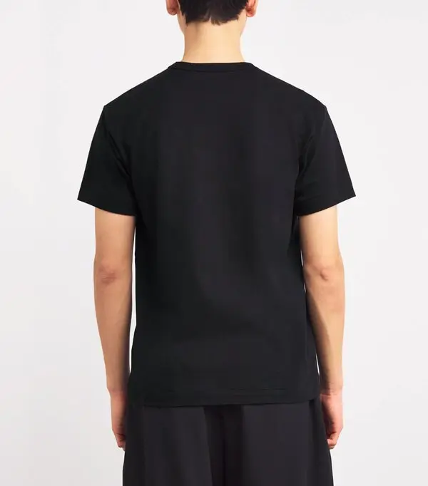 Play Comme Des Garcon Heart Logo T-shirt - Black