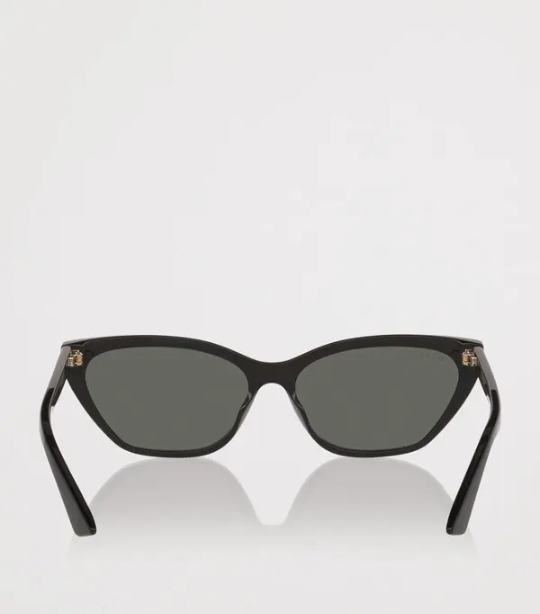 Gucci Acetate Cat Eye Sunglasses - Black