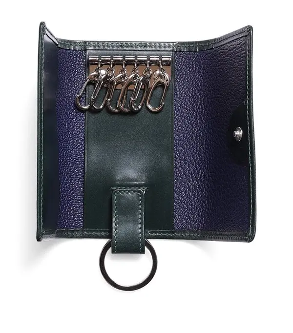 SWAINE Leather Key Case - Green
