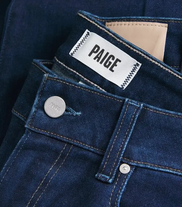 Paige Anessa Wide-leg Jeans - Navy