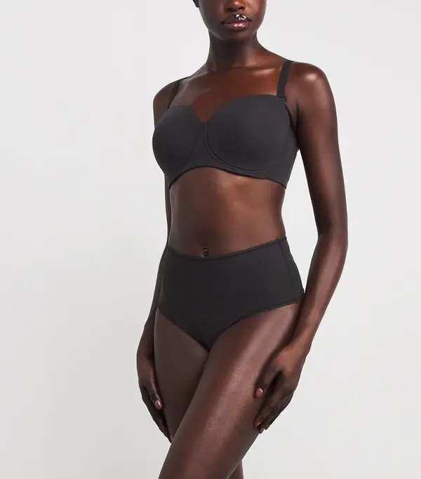 SKIMS Fits Everybody Strapless Bra - Black