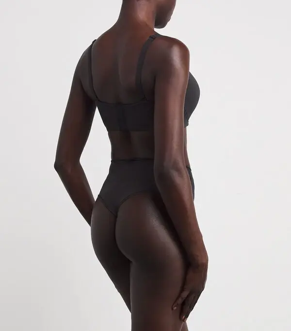 SKIMS Fits Everybody Strapless Bra - Black