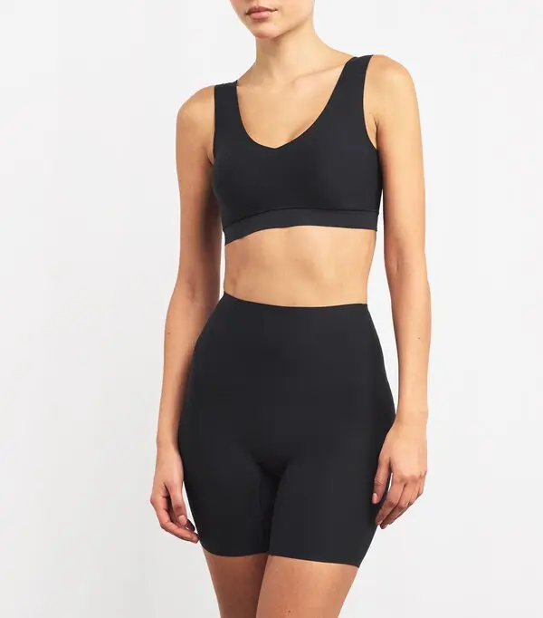 Chantelle Softstretch Mid-thigh Shorts - Black