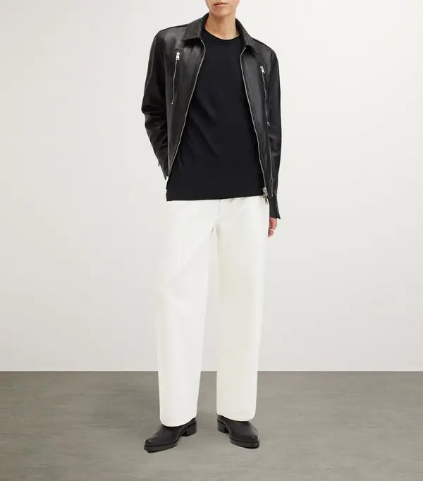ALLSAINTS Organic Cotton Figure T-shirt - Black