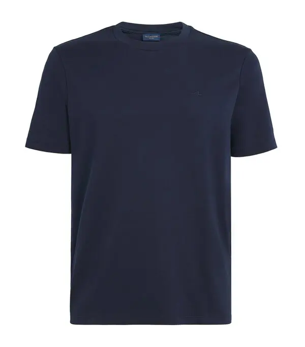 Paul & Shark Supima Cotton Embroidered Fin T-shirt
