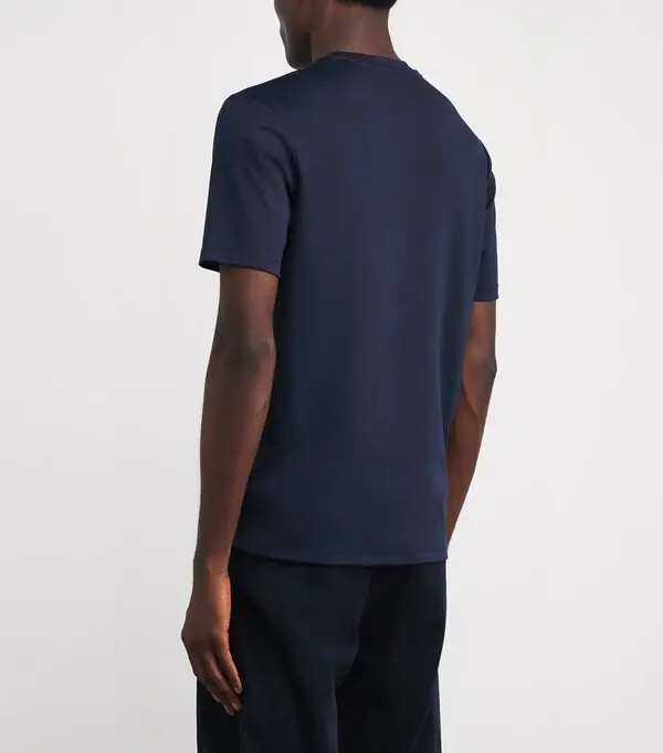 Paul & Shark Supima Cotton Embroidered Fin T-shirt