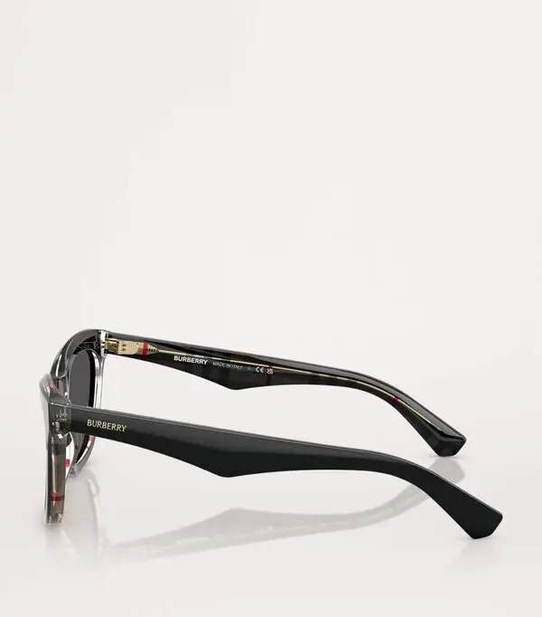 Burberry Acetate Wayfarer Sunglasses - Black