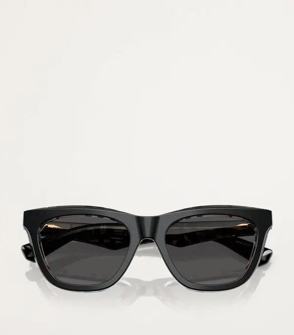 Burberry Acetate Wayfarer Sunglasses - Black