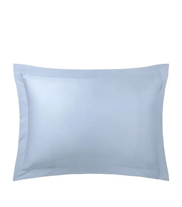 YVES DELORME Triomphe Oxford Pillowcase - Blue