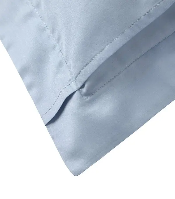 YVES DELORME Triomphe Oxford Pillowcase - Blue