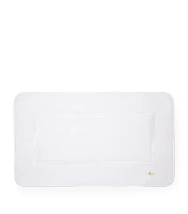 PRATESI Tre Righe Bath Mat - White