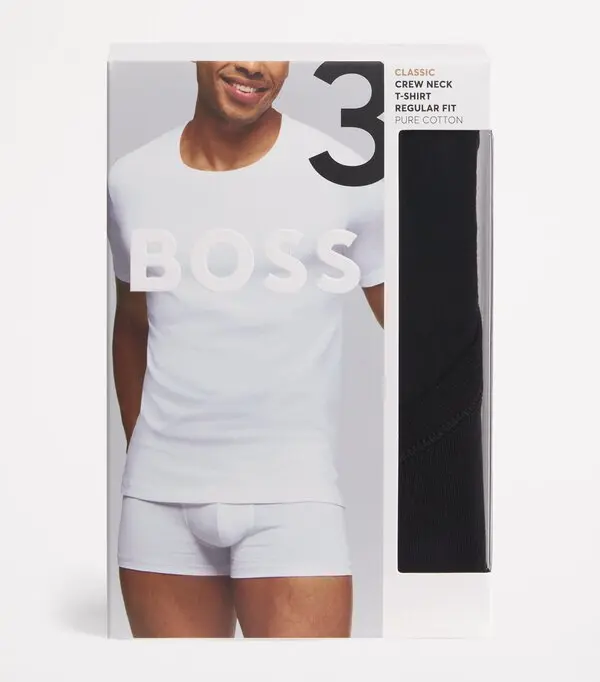 BOSS Cotton Logo T-shirt - Black