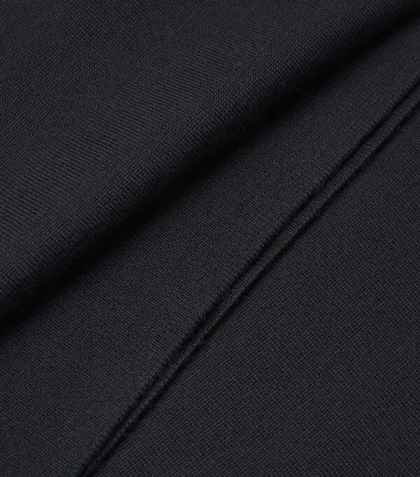 Sandro Wool High-neck Sweater - Blue