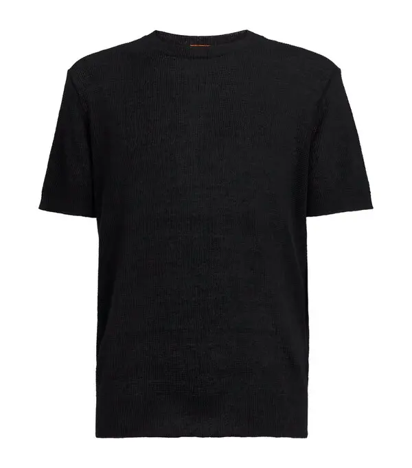 Barena Venezia Linen-cotton T-shirt