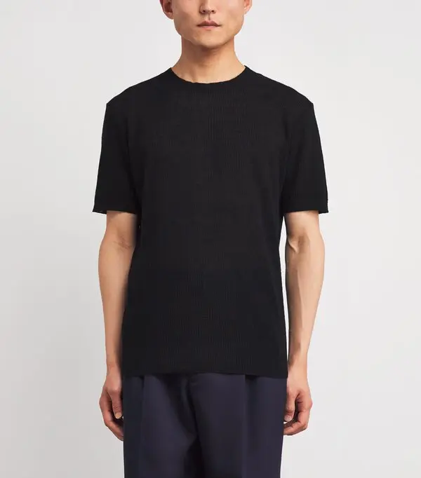 Barena Venezia Linen-cotton T-shirt