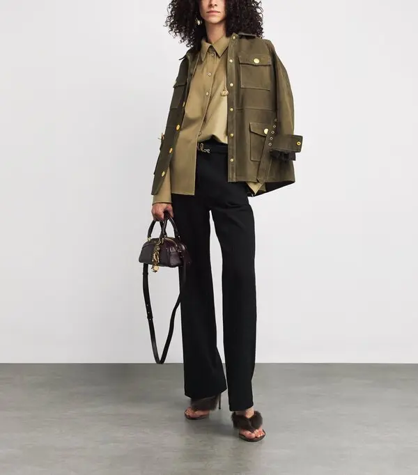 Chloé Iconic Calfskin Belt - Black