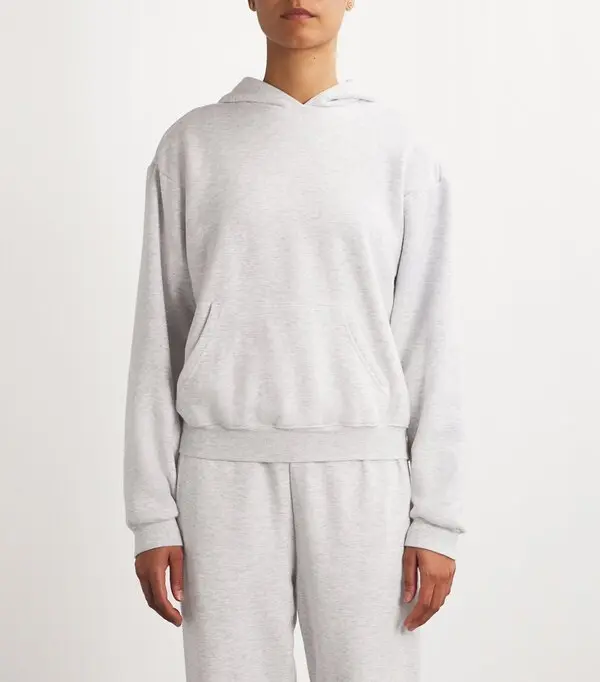 SKIMS Fleece Classic Hoodie - Grey