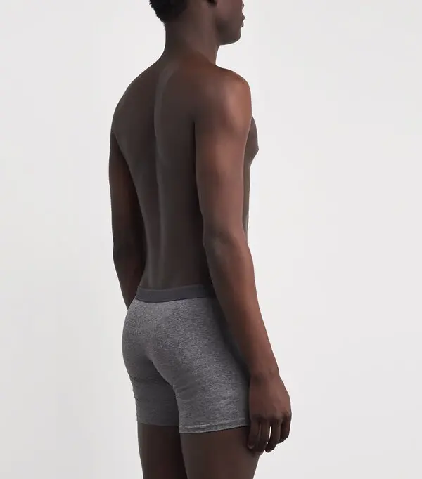 Derek Rose Pima Cotton Stretch Open Trunks - Grey