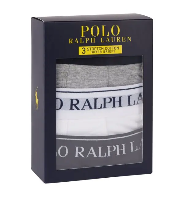 Polo Ralph Lauren Logo Boxers - White