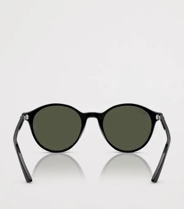 Ray-ban Round Frame Sunglasses - Black