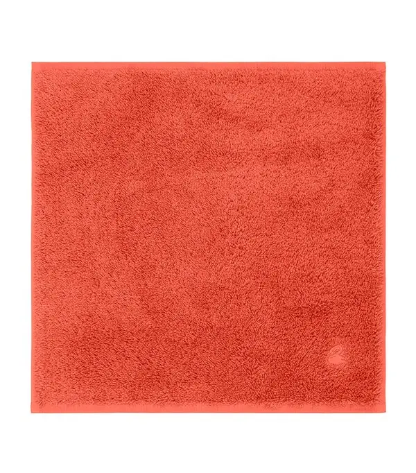 YVES DELORME Toile Corallin Face Cloth - Orange