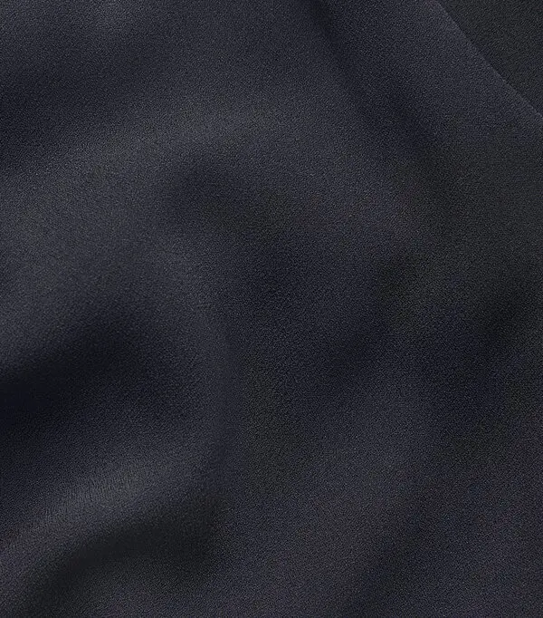 Vince Crepe High-waist Trousers - Navy