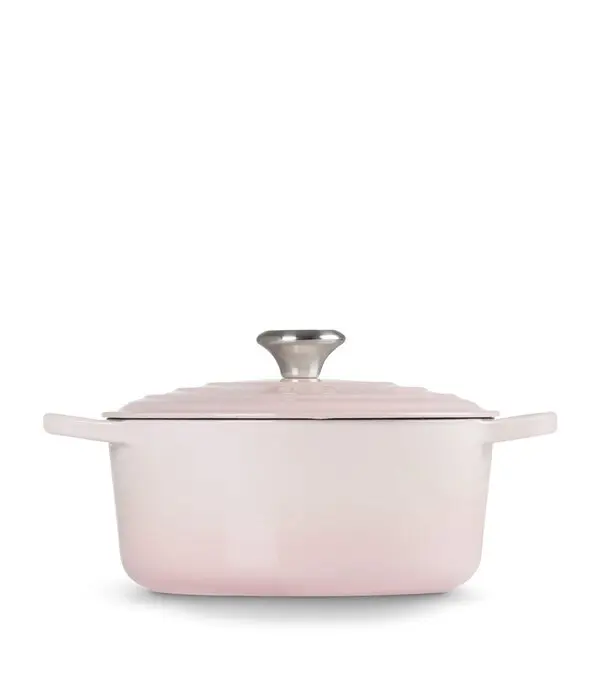 LE CREUSET Cast Iron Round Casserole Dish - Blue