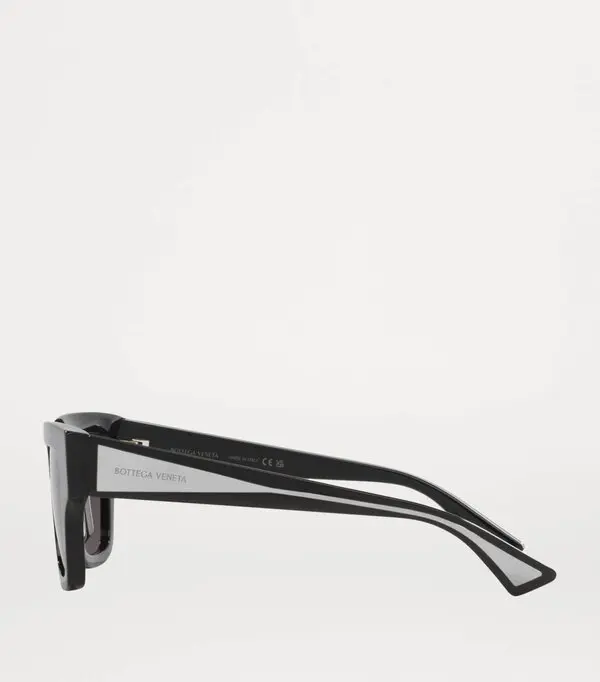 Bottega Veneta Acetate Bv1276s Sunglasses - Black