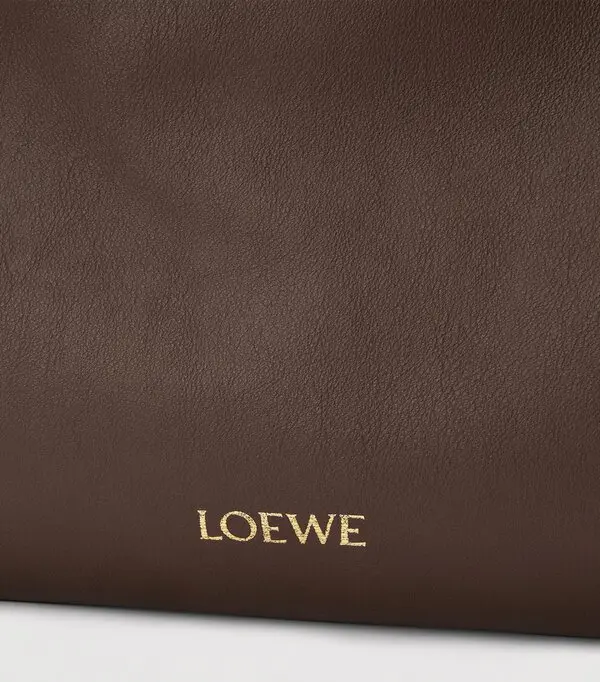 Loewe Large Flamenco Leather Clutch