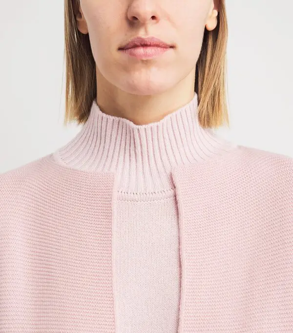 Eskandar Cashmere Textured-knit Cardigan - Pink