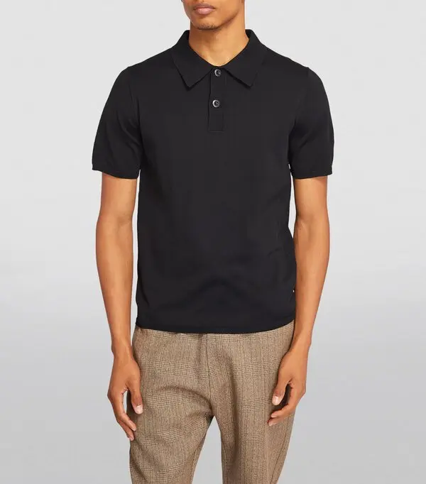 Sandro Polo Shirt - Black