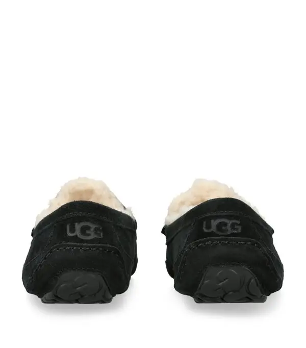 UGG Suede Ascot Slippers - Black