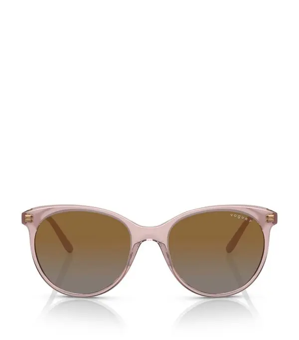 VOGUE Acetate Round Sunglasses - Pink