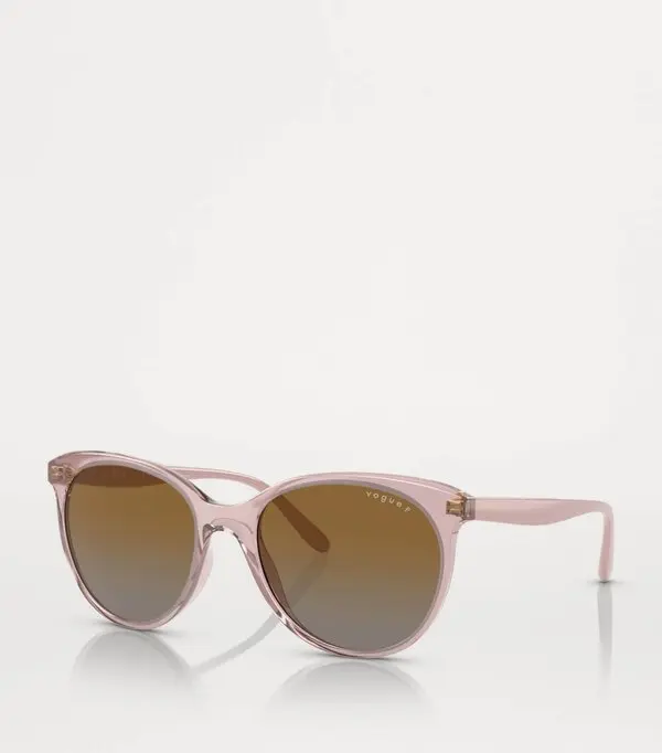 VOGUE Acetate Round Sunglasses - Pink