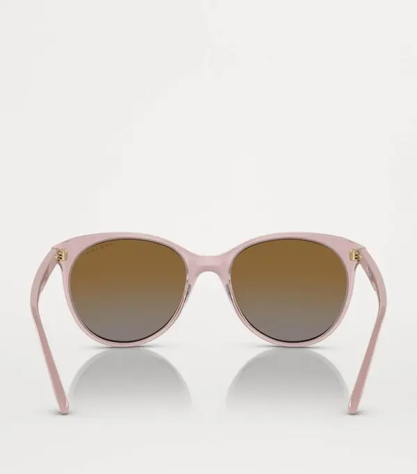 VOGUE Acetate Round Sunglasses - Pink