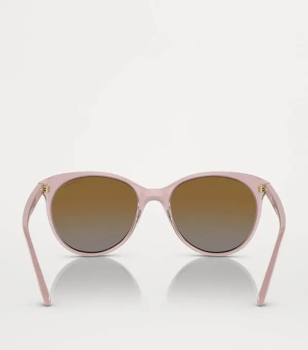 VOGUE Acetate Round Sunglasses - Pink